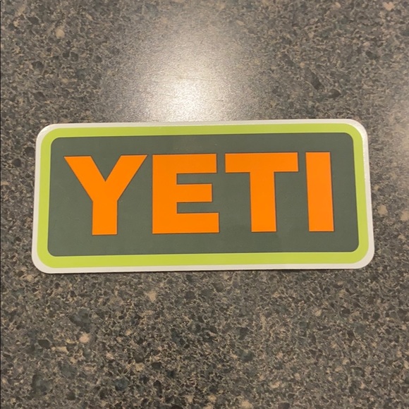 Yeti | Accessories | Yeti Sticker | Poshmark
